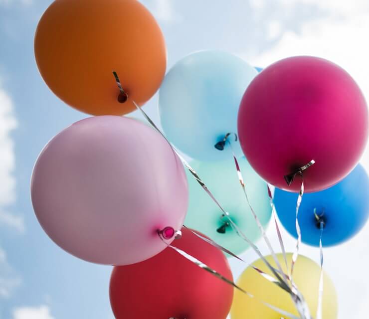 Uçan Balon I Balon Süsleme I Logo Baskılı Balon I Harf & Rakam Folyo